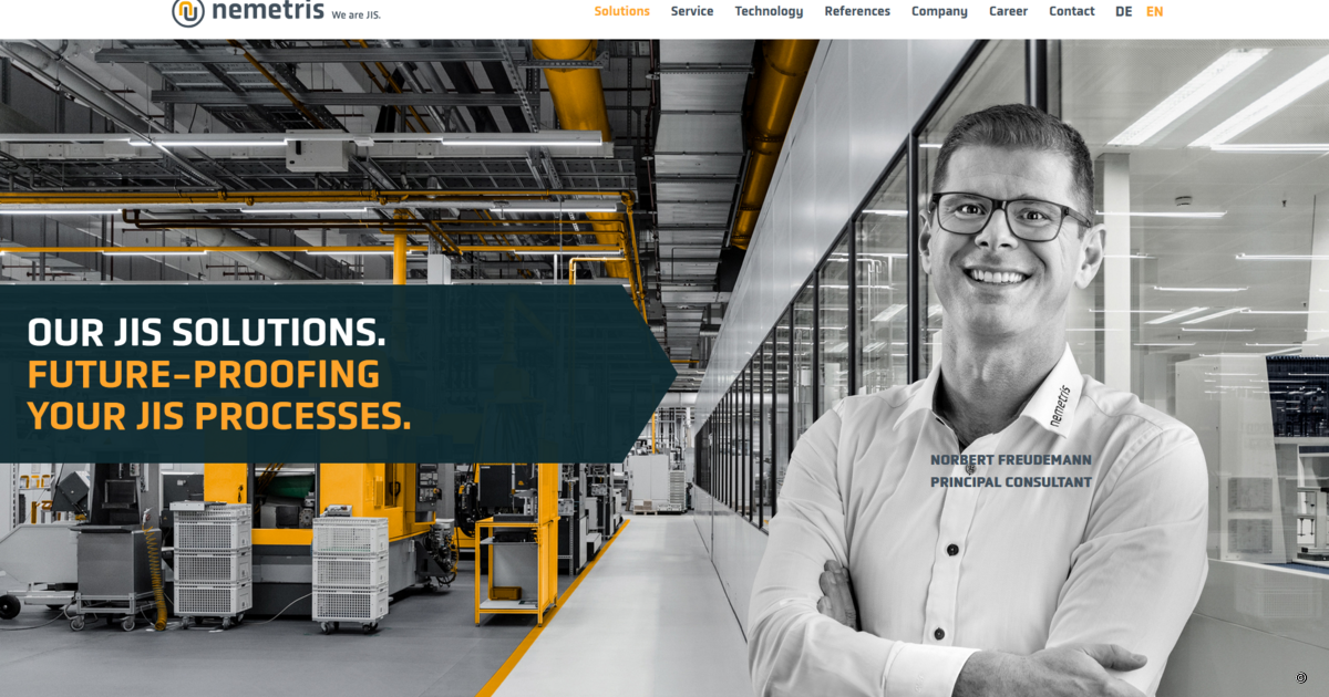 JIS Software Solutions for the automotive industry - nemetris